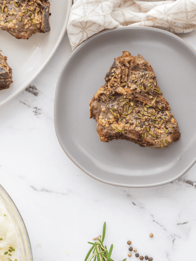 Air Fryer Frozen Lamb Chops - Fork To Spoon