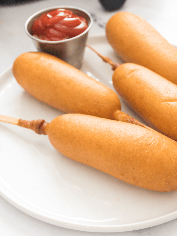 Air Fryer State Fair Frozen Corn Dogs - Fork To Spoon