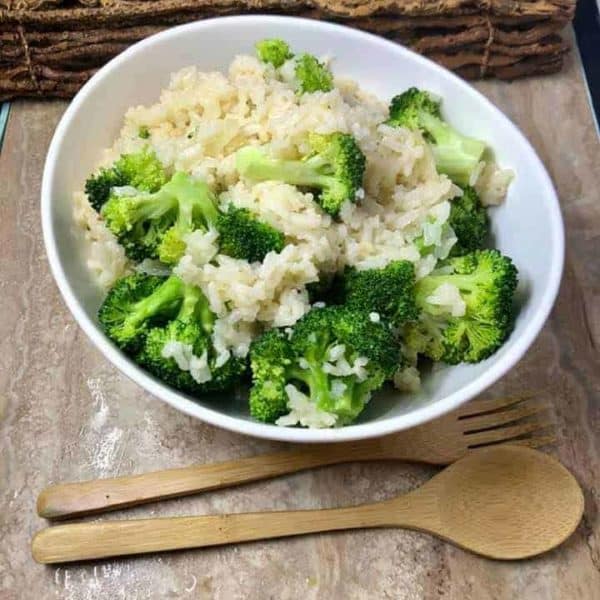 Instant Pot Broccoli and Rice - Fork To Spoon