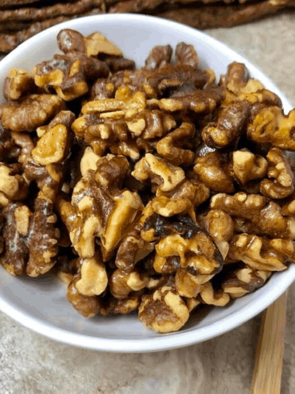 Honey Roasted Walnuts Air Fryer - Fork To Spoon