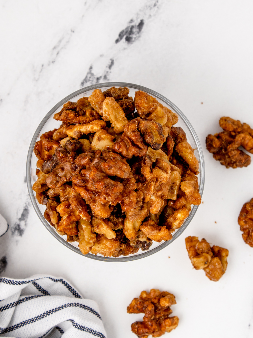 Honey Roasted Walnuts (Air Fryer) — Sweet, Crunchy & Ready in 10 ...