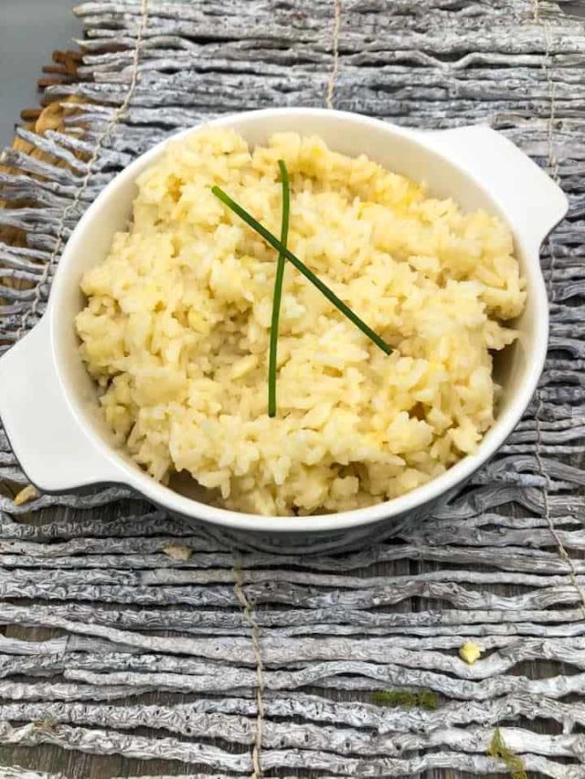Instant Pot Parmesan Risotto - Fork To Spoon