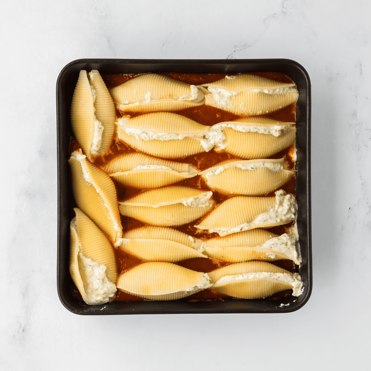 Air Fryer Italian Baked Stuffed Shells - Fork To Spoon