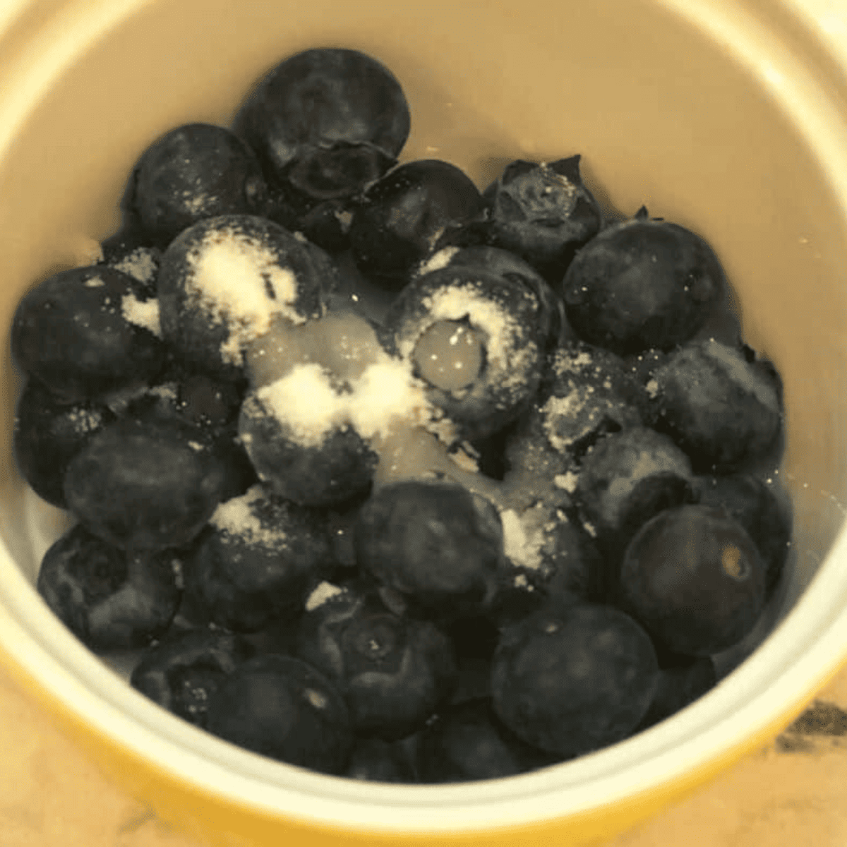Air Fryer Blueberry Cobbler For One - Fork To Spoon