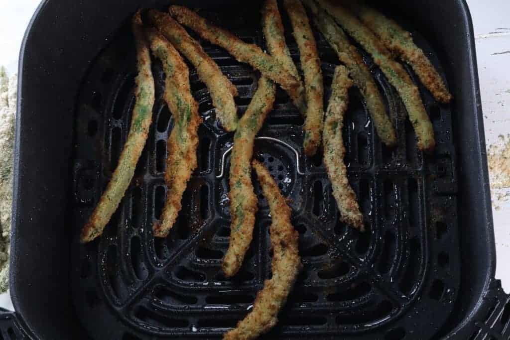 Air Fryer TGIF Friday's Green Bean Fries - Fork To Spoon