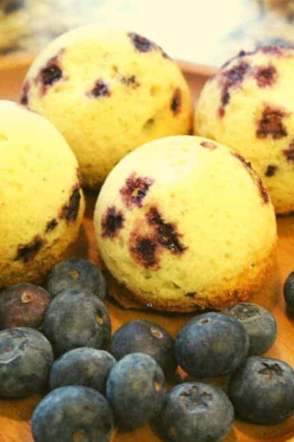Instant Pot Blueberry Muffin Bites - Fork To Spoon