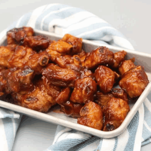 Air Fryer Pork Rib Tips - Fork To Spoon