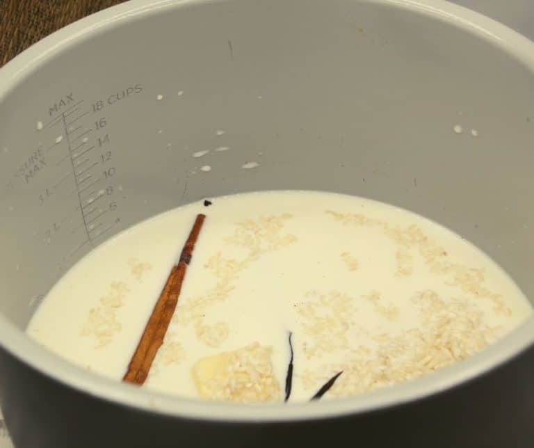 Ninja Foodi Rum Raisin Rice Pudding - Fork To Spoon