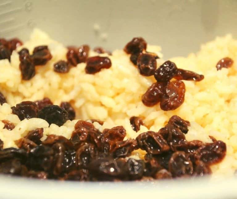 Ninja Foodi Rum Raisin Rice Pudding - Fork To Spoon