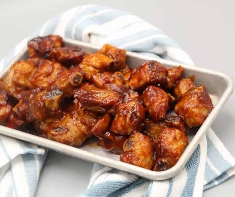 Air Fryer Pork Rib Tips - Fork To Spoon