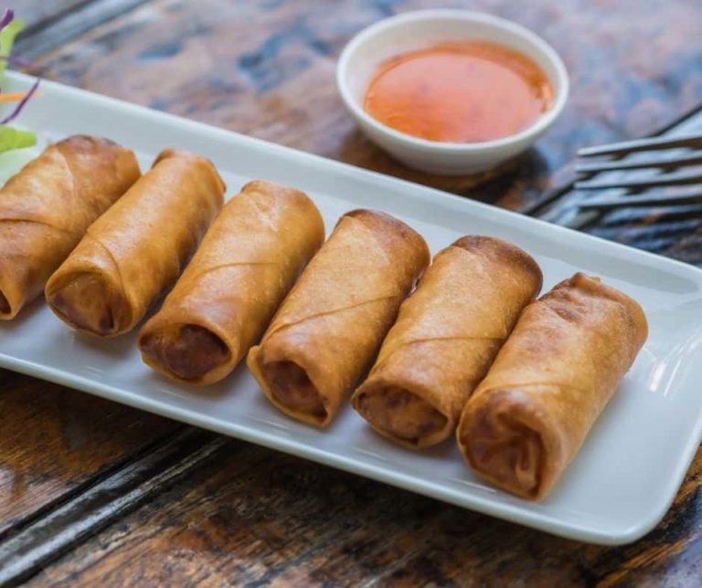 Frozen Spring Rolls in Air Fryer - Fork To Spoon