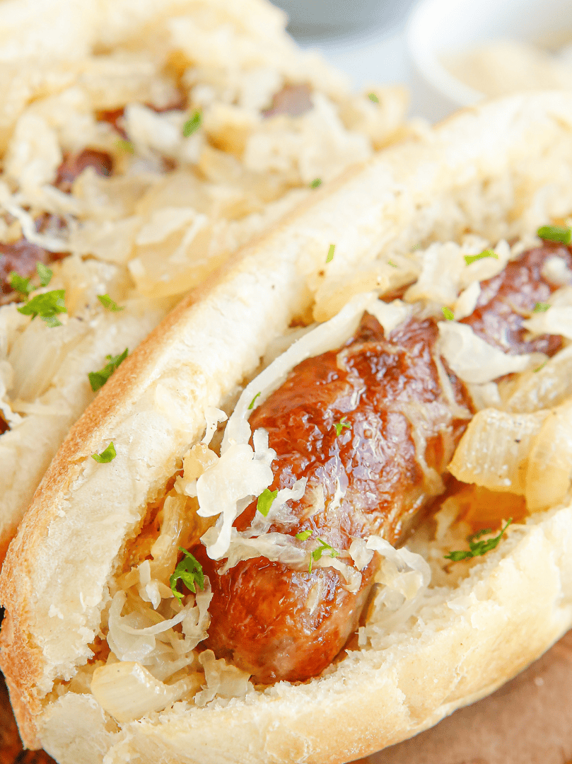 Cheddar Brats in the Air Fryer - Fork To Spoon