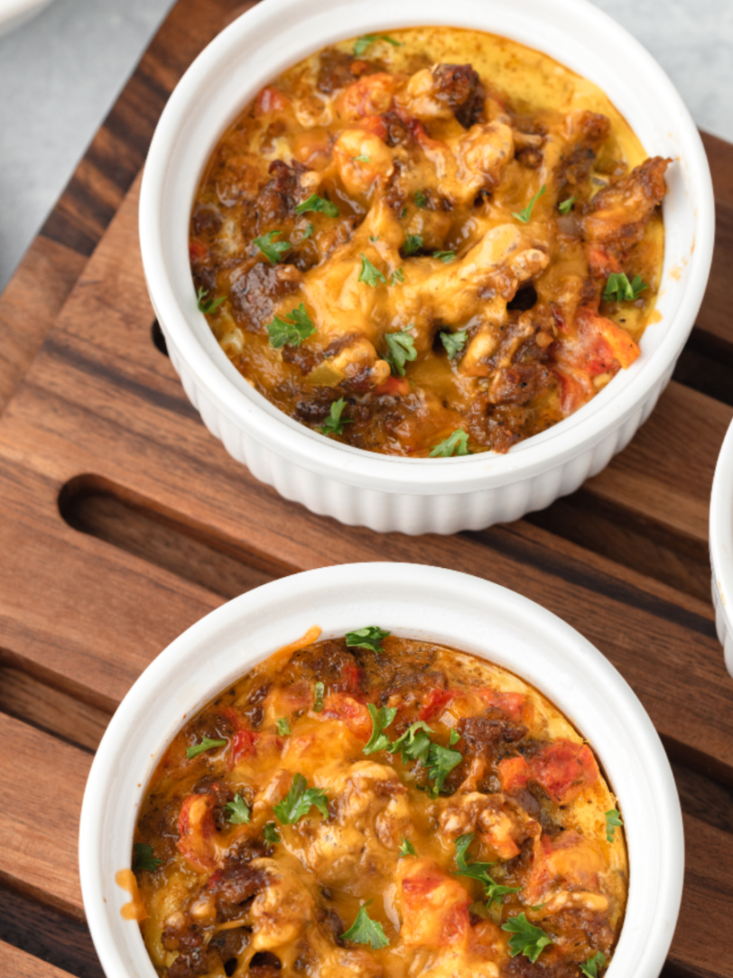 Air Fryer Eggwich Breadless Breakfast Sandwich - Fork To Spoon