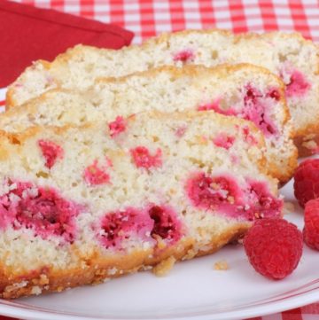 Air Fryer Raspberry Bread - Fork To Spoon