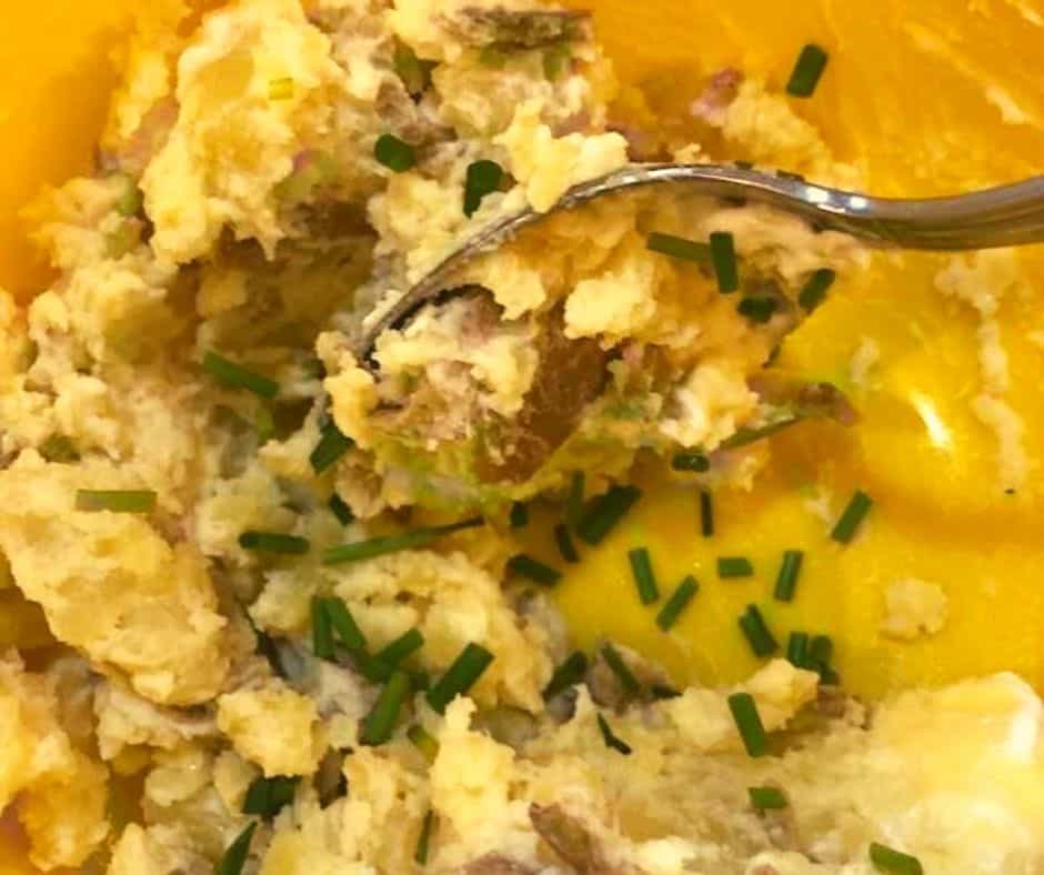 Air Fryer Creamy Mashed Potatoes - Fork To Spoon