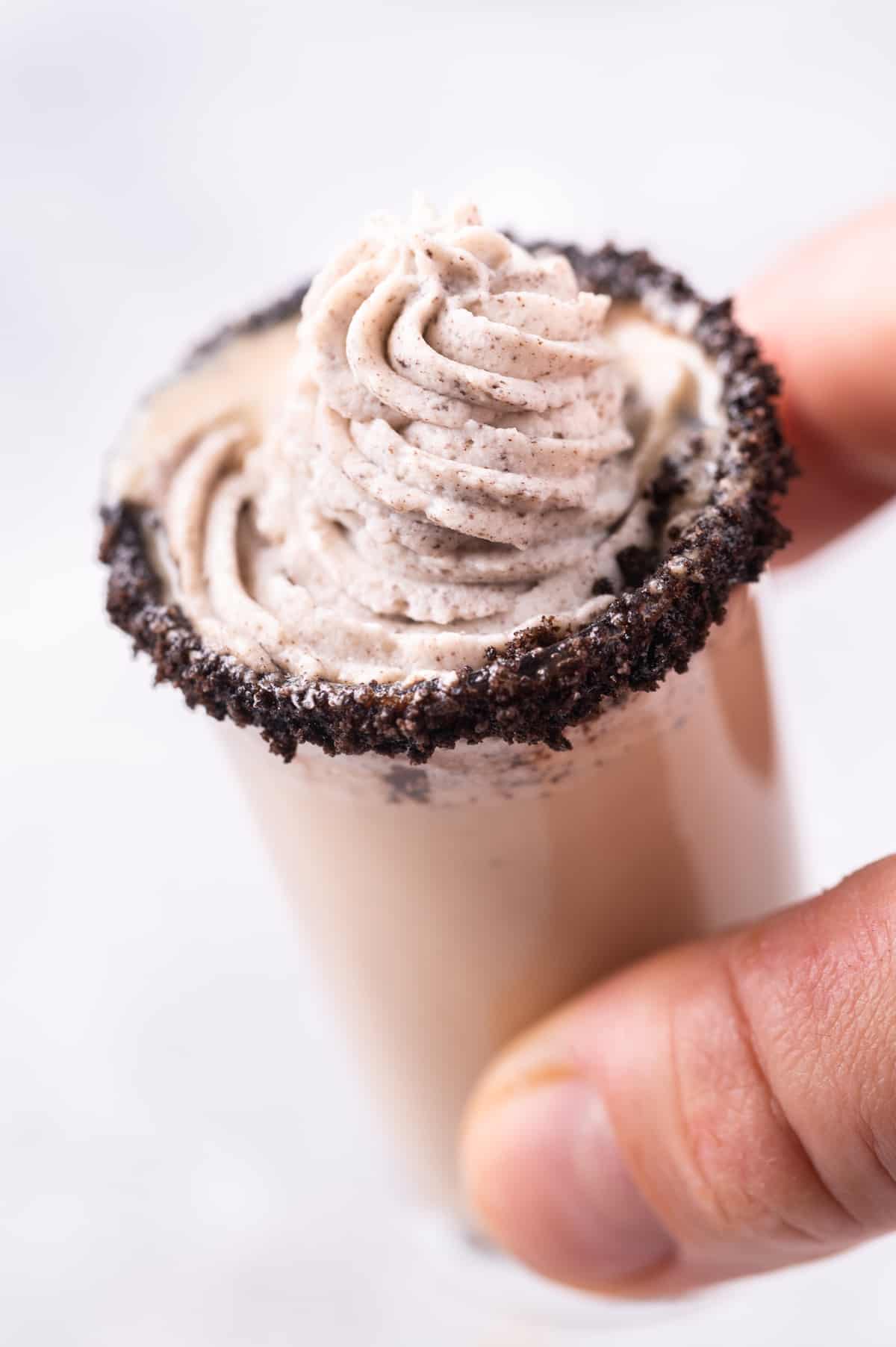 Oreo Cookies and Cream Shooters - Fork To Spoon