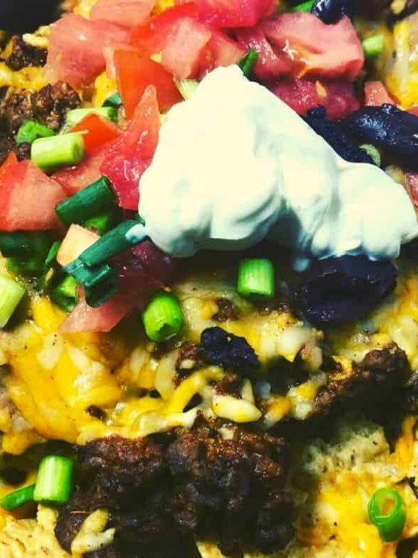 Air Fryer Taco-Spiced Tortilla Chips - Fork To Spoon