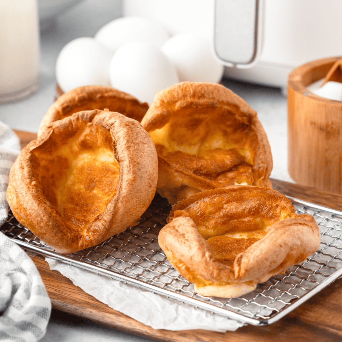 Air Fryer Yorkshire Pudding - Fork To Spoon