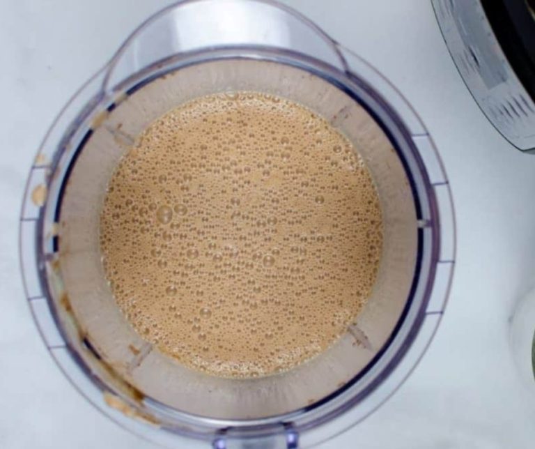 Instant Pot Peppermint Mocha Coffee Creamer - Fork To Spoon