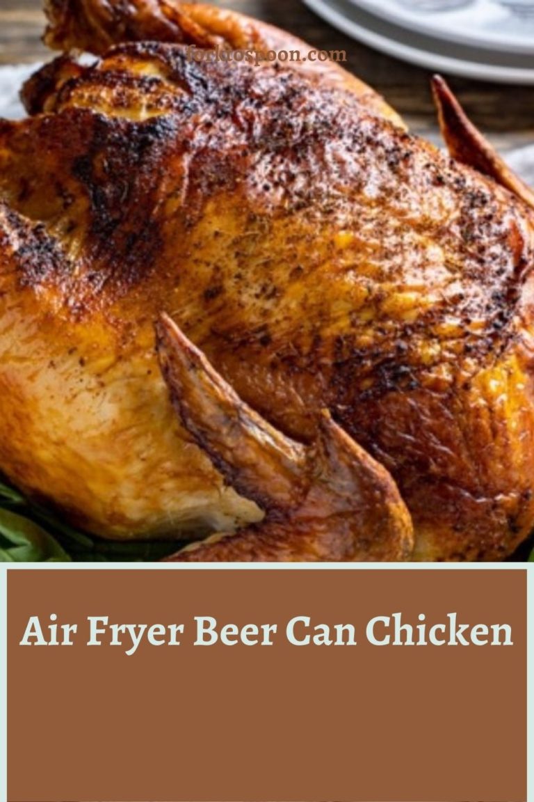 Air Fryer Beer Can Chicken - Fork To Spoon