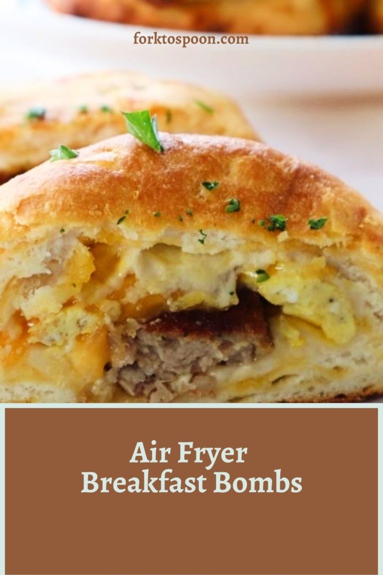 Air Fryer Breakfast Bombs - Fork To Spoon