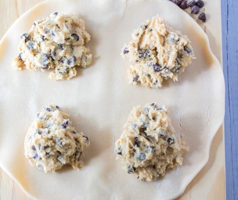Air Fryer Mini Chocolate Chip Cookie Pies - Fork To Spoon