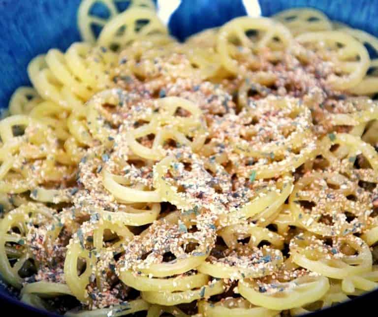 Air Fryer Chicharrones (Mexican Wheat Wagon Wheels) - Fork To Spoon