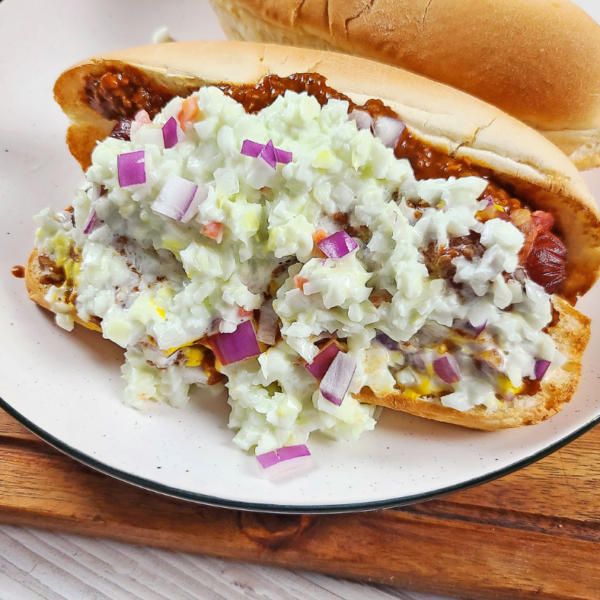 Air Fryer Carolina Style Hot Dogs - Fork To Spoon