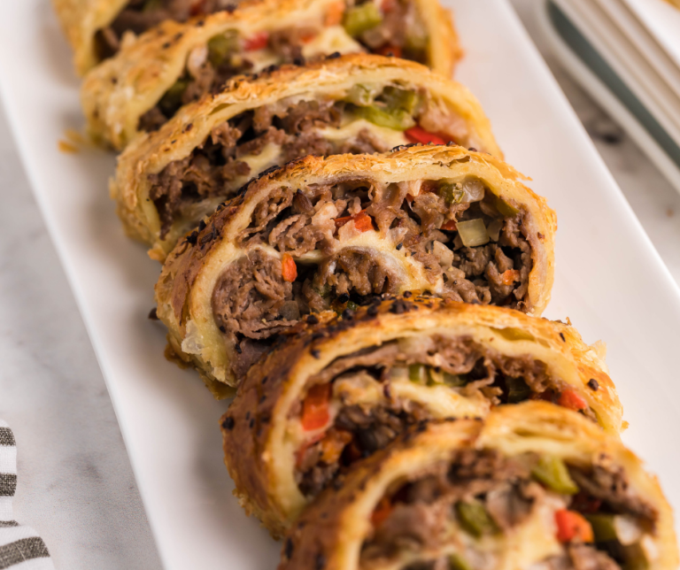 Air Fryer Italian Beef Stromboli - Fork To Spoon