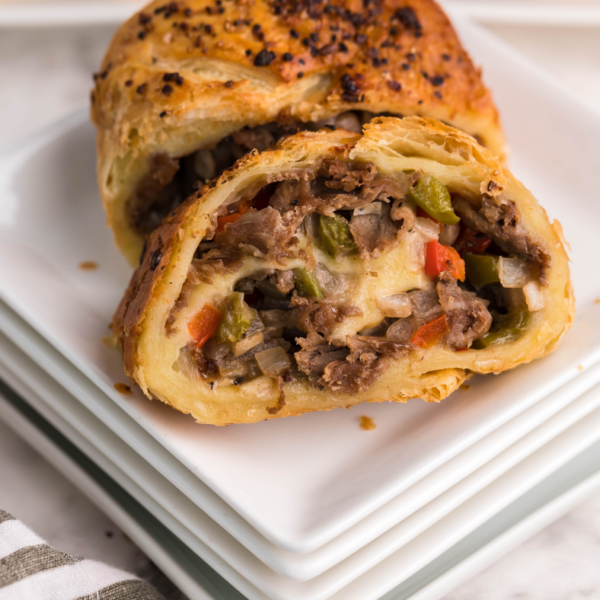 Air Fryer Italian Beef Stromboli - Fork To Spoon