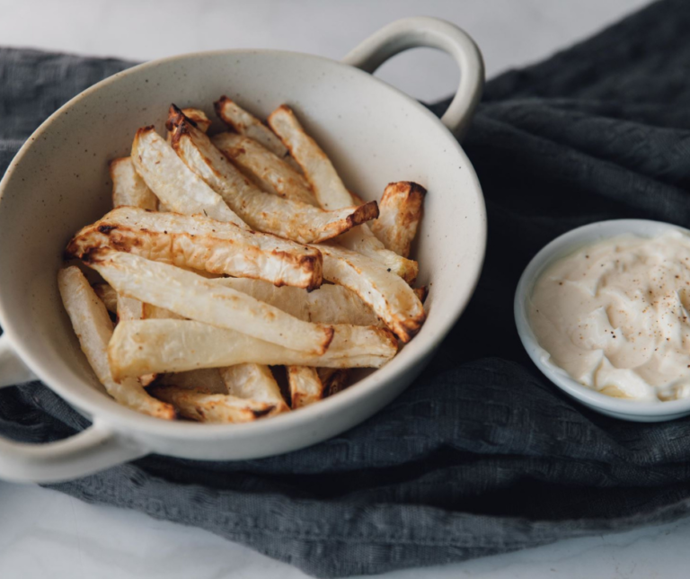Air Fryer Celery Root Fries - Fork To Spoon