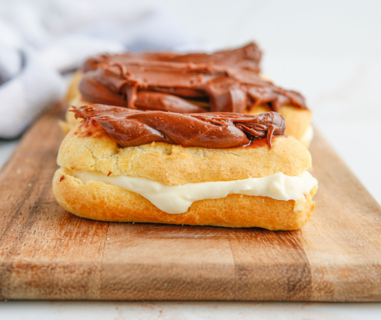 Air Fryer Eclairs - Fork To Spoon