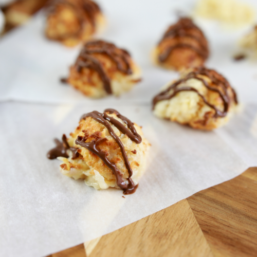 Air Fryer Macaroons - Fork To Spoon