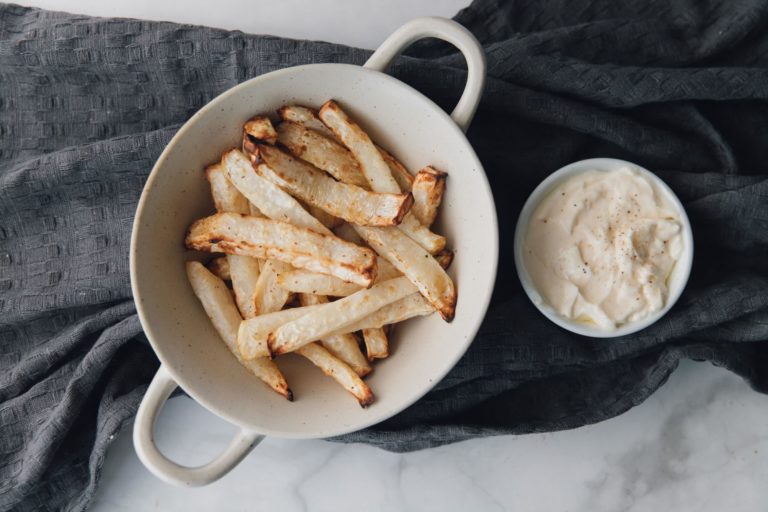 Air Fryer Celery Root Fries - Fork To Spoon