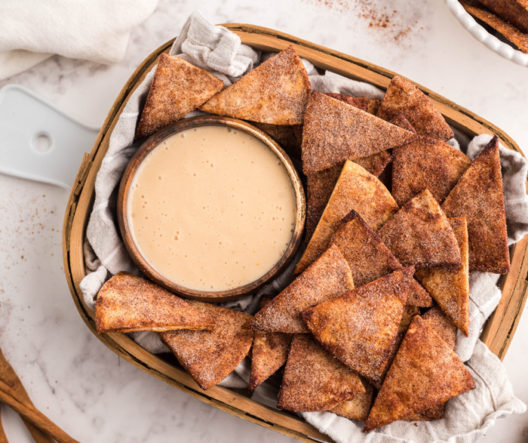 Air Fryer Churro Chips - Fork To Spoon