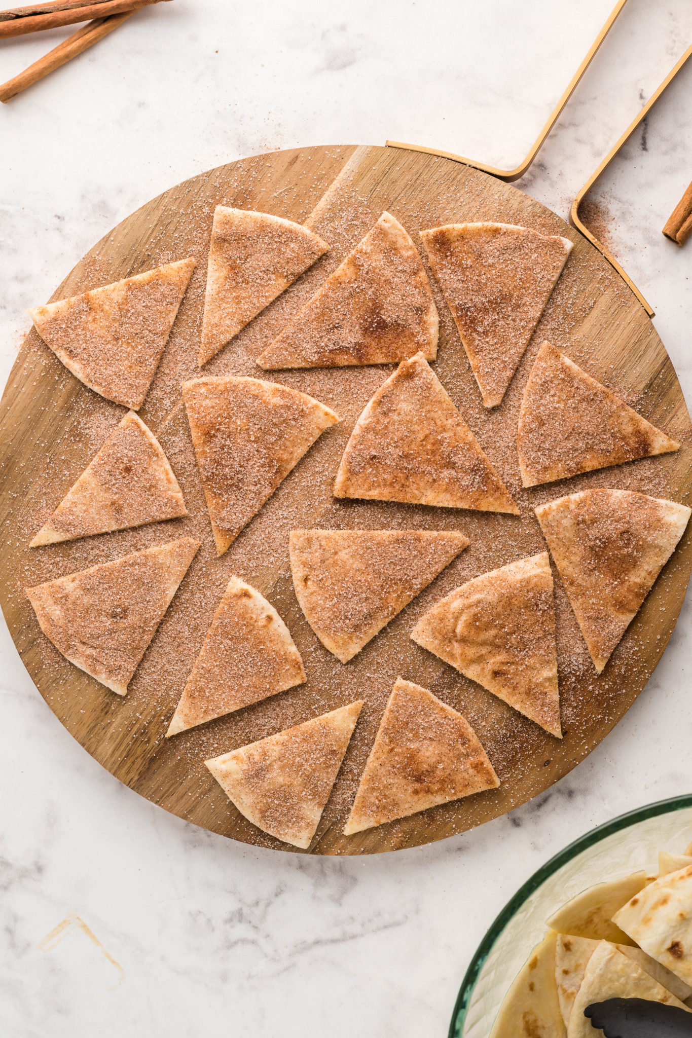 Air Fryer Churro Chips - Fork To Spoon