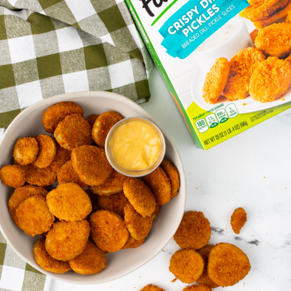 Air Fryer Frozen Pickles - Fork To Spoon