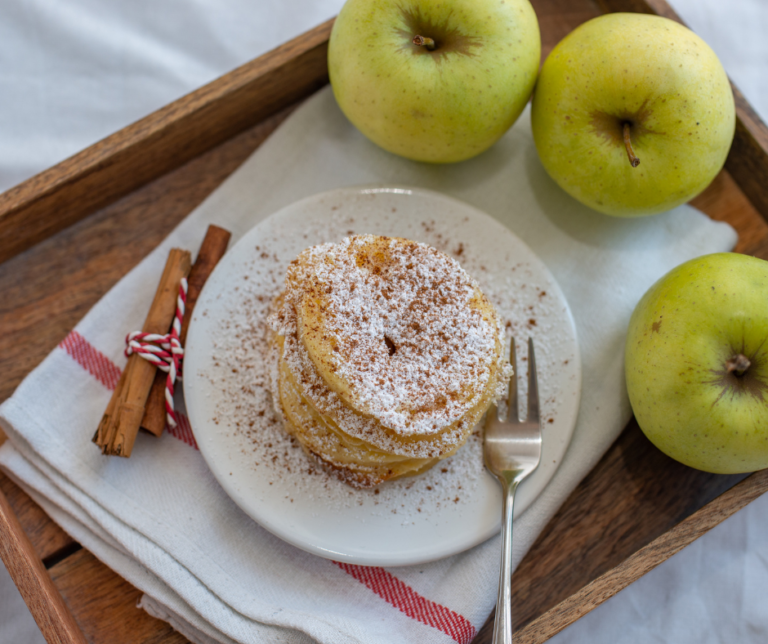 Air Fryer Apple Pancake Dippers - Fork To Spoon