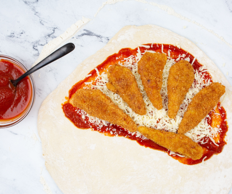 Air Fryer Chicken Parmesan Calzone - Fork To Spoon