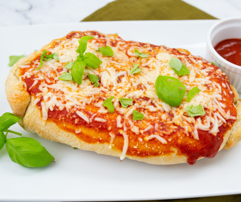 Air Fryer Chicken Parmesan Calzone - Fork To Spoon