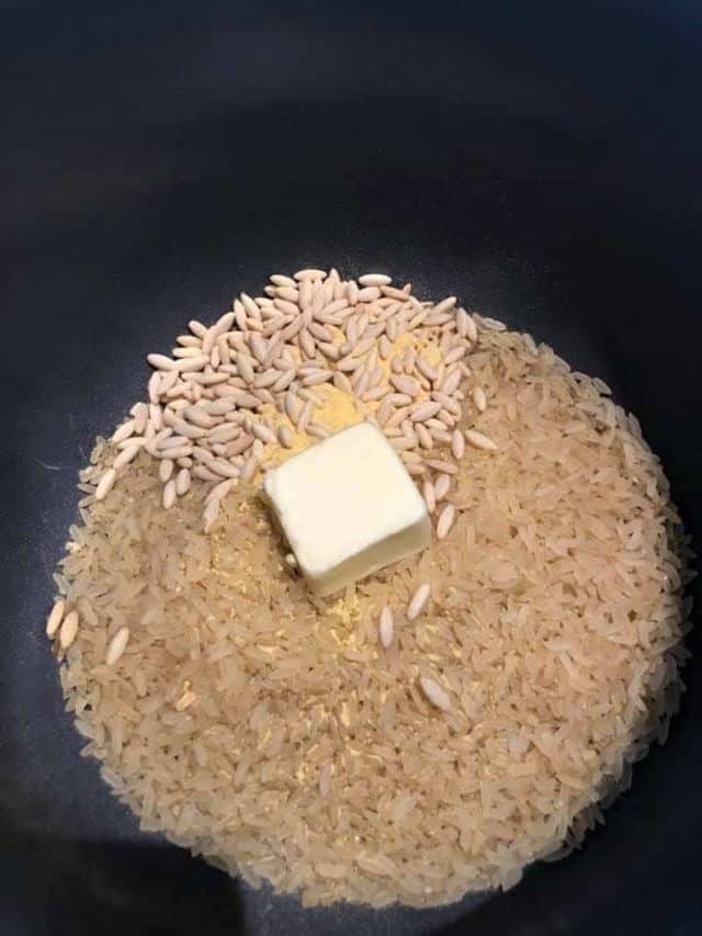 How to Make Boxed Rice Pilaf in the Instant Pot - Fork To Spoon