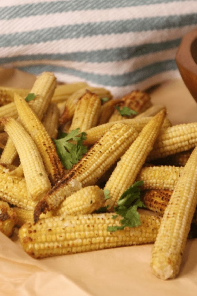 Air Fryer Baby Corn (Crunchy & Easy) - Fork To Spoon