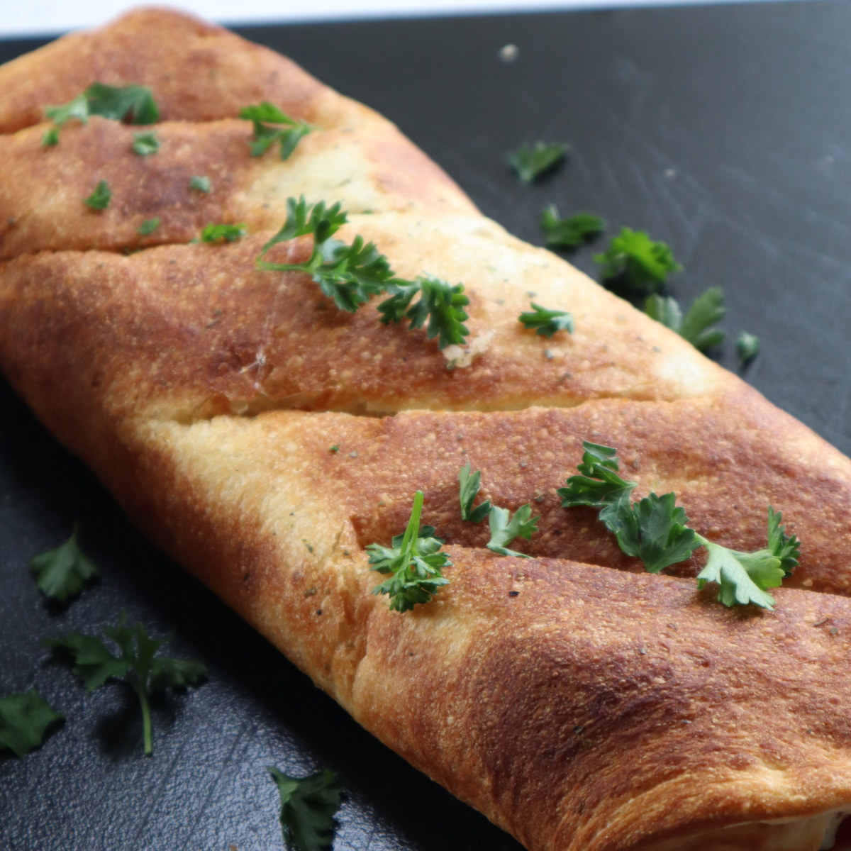 Easy Air Fryer Italian Cold Cut Stromboli - Fork To Spoon