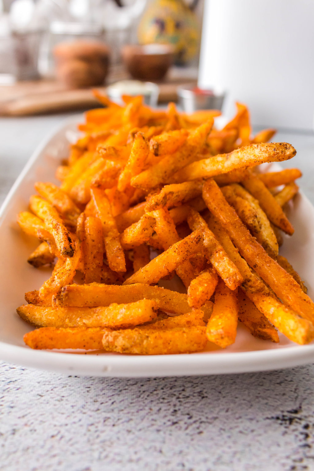 Air Fryer Seasoned French Fries - Fork To Spoon
