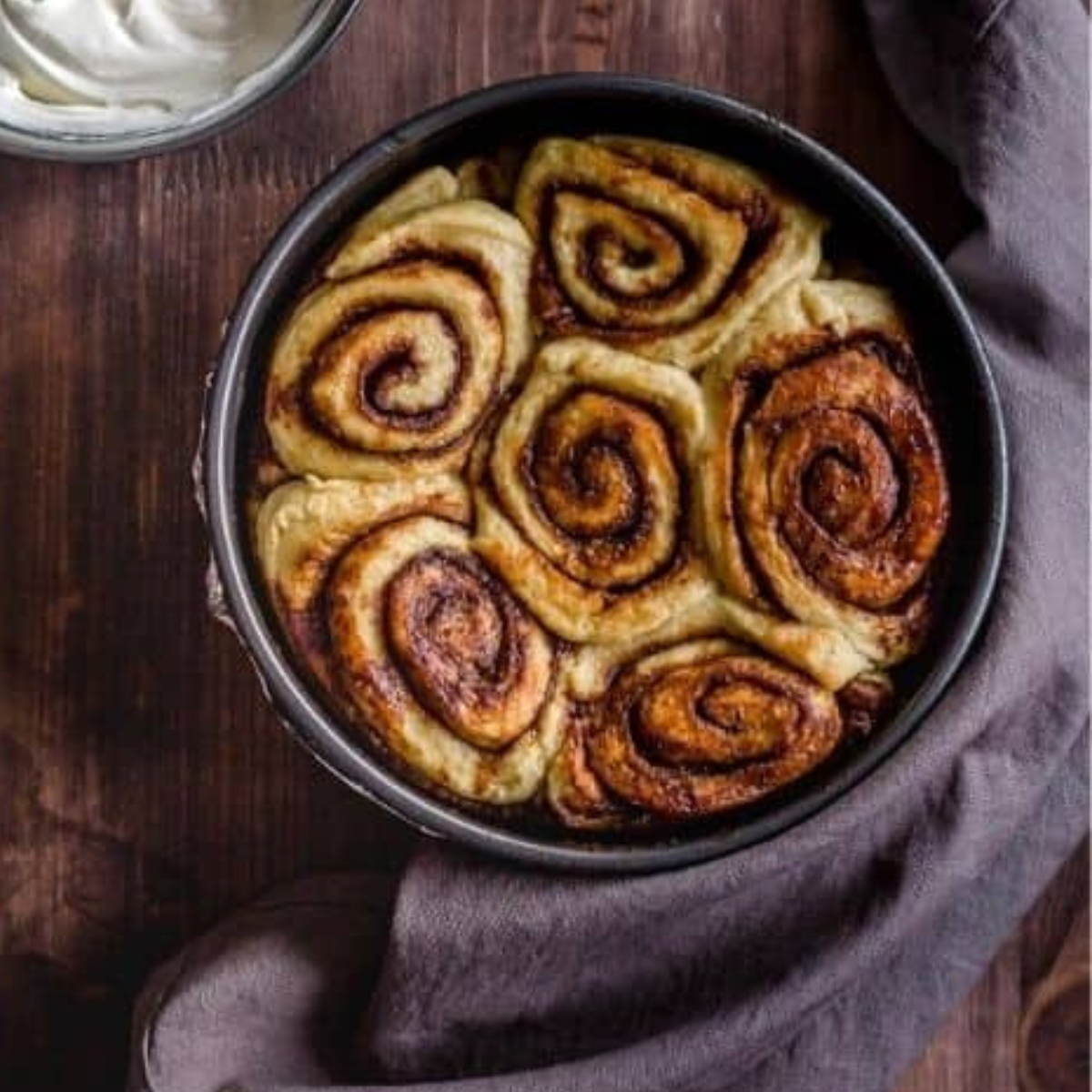 Instant Pot Homemade Cinnamon Rolls - Fork To Spoon