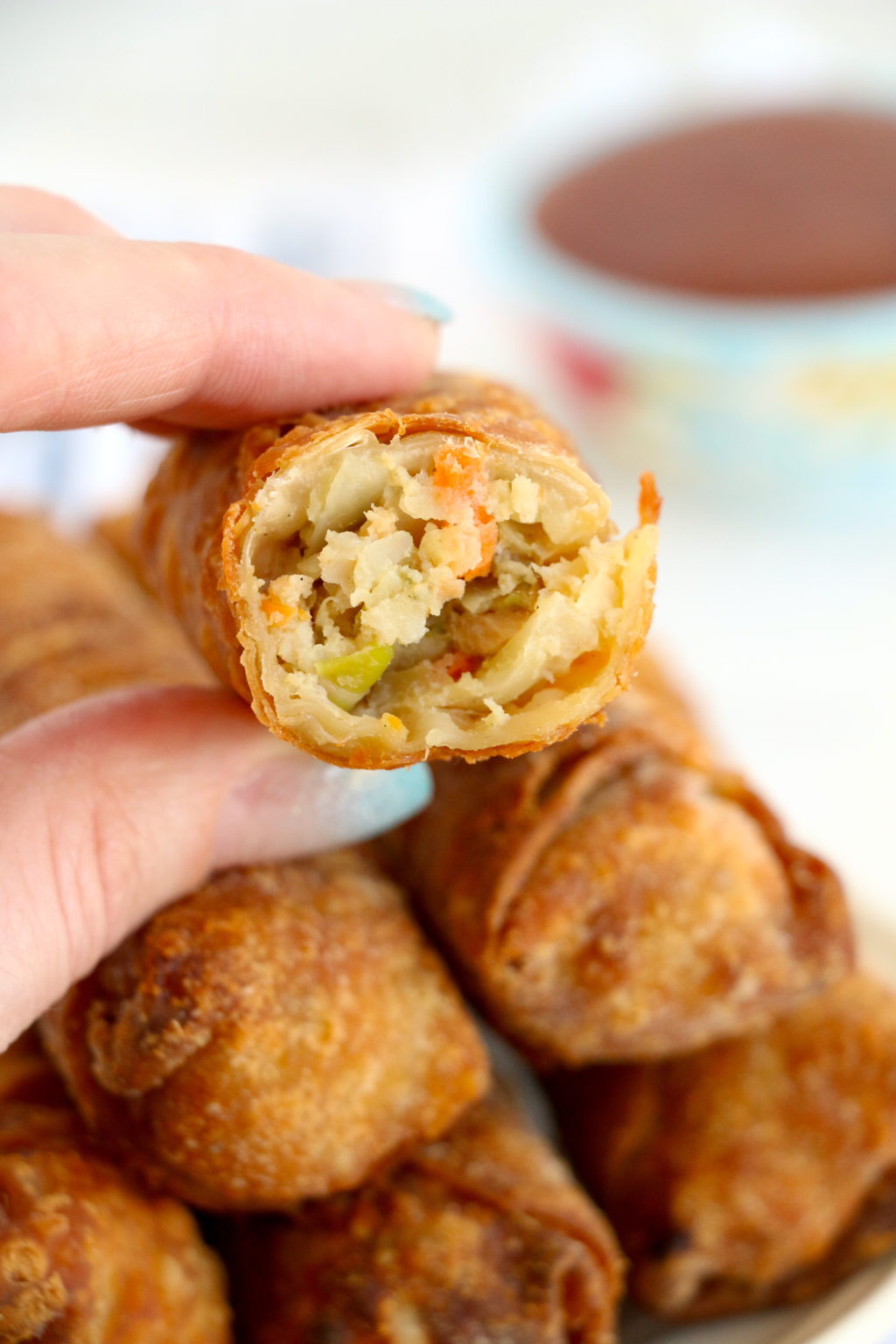 Pagoda Egg Rolls Air Fryer - Fork To Spoon