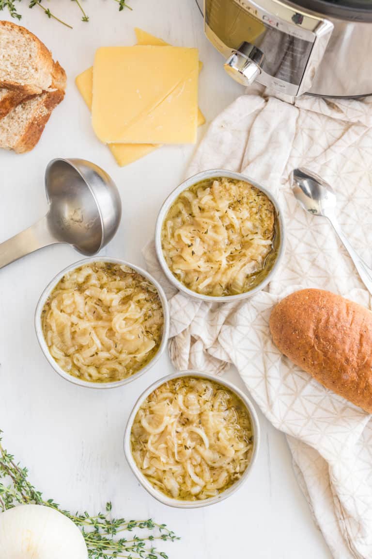 Instant Pot Copycat Bistro Panera French Onion Soup - Fork To Spoon