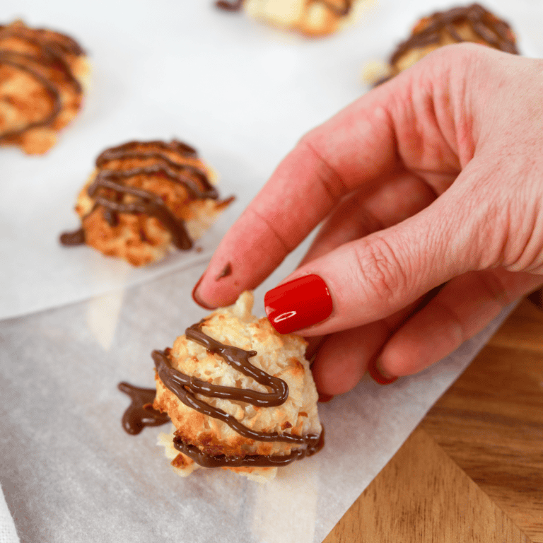 Air Fryer Macaroons - Fork To Spoon
