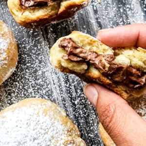 Air Fryer Nutella Bombs - Fork To Spoon