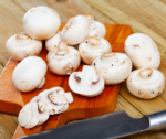 Roasted Lemon Garlic Mushrooms - Fork To Spoon